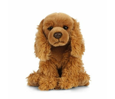 Living Nature Cocker Spaniel Teddy 20cm|Realistic & Eco-Friendly Plush ...
