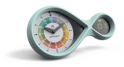 Kidywolf Kidyalarm Educational Alarm Clock - Green | Time Learning for ...